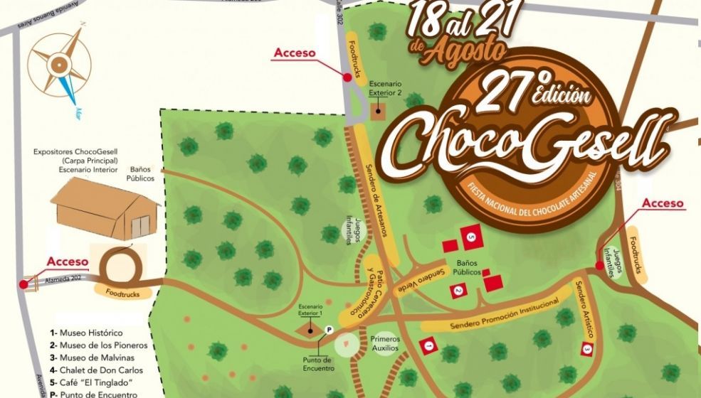 Notas | Turismo | La ChocoGesell tendrá su mapa orientativo para no ...